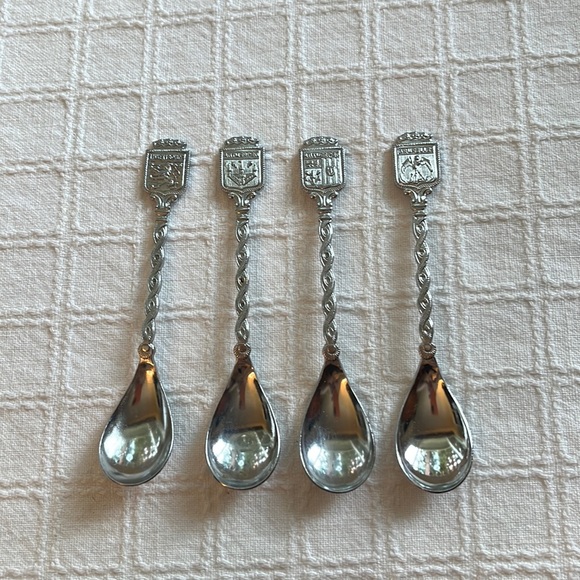 Kitchen | Belgian Souvenir Spoons Set Of 4 | Poshmark